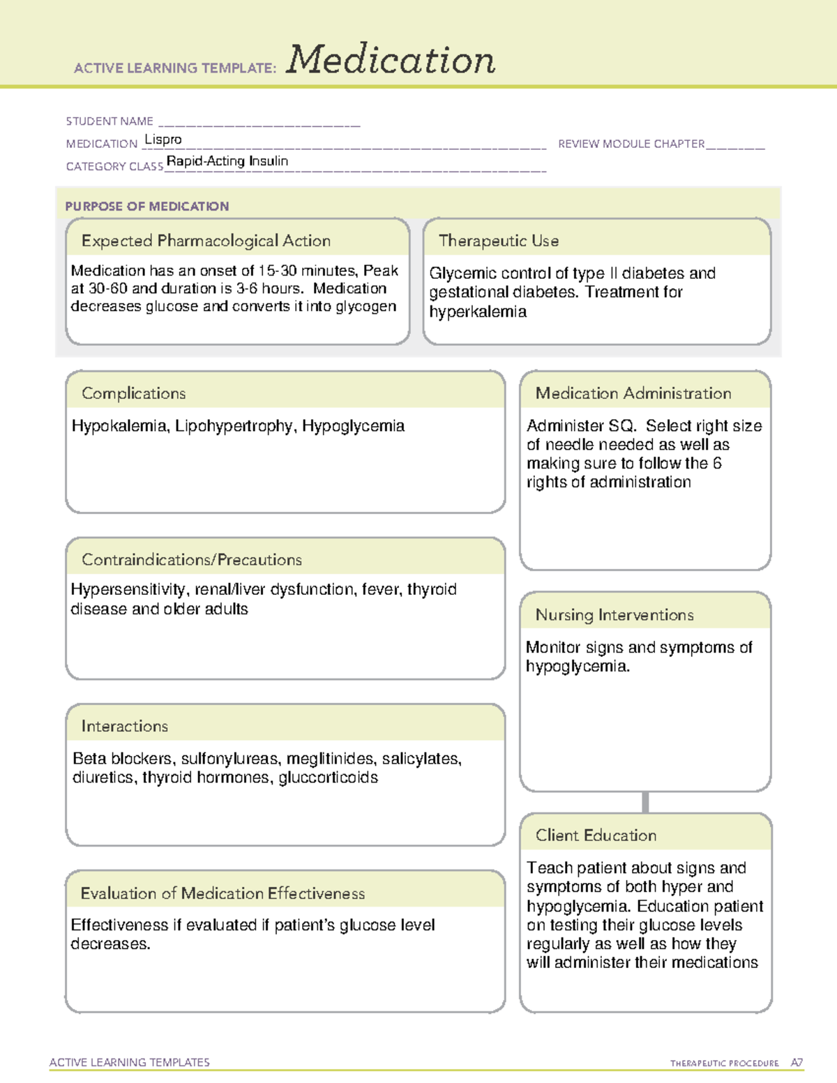 Insulin Maternal Clinical 01252021 - ACTIVE LEARNING TEMPLATES ...
