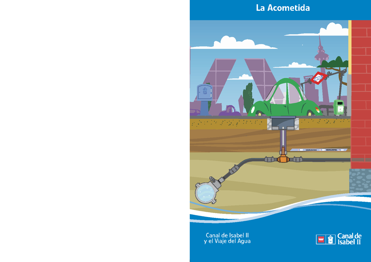 Canal acometida abastecimiento - Canal de Isabel II y el Viaje del Agua ...