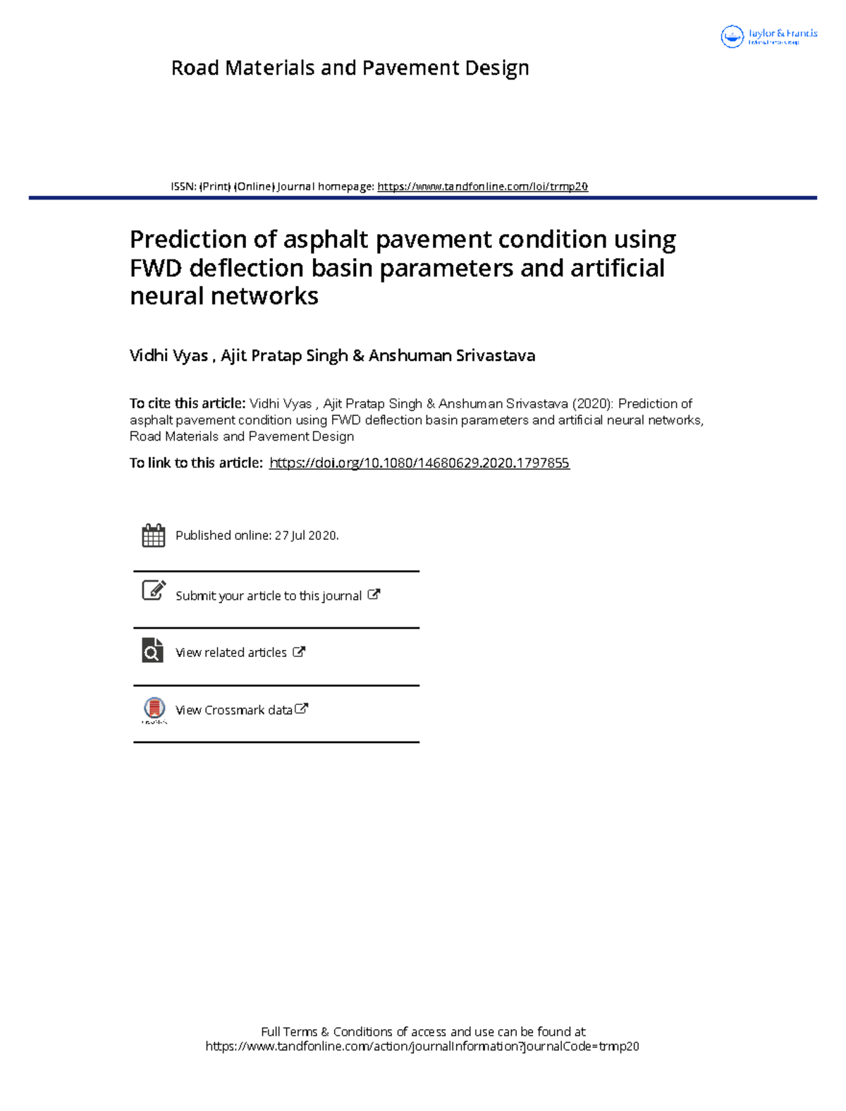 14680629 - fgdfd - Full Terms & Conditions of access and use can be ...