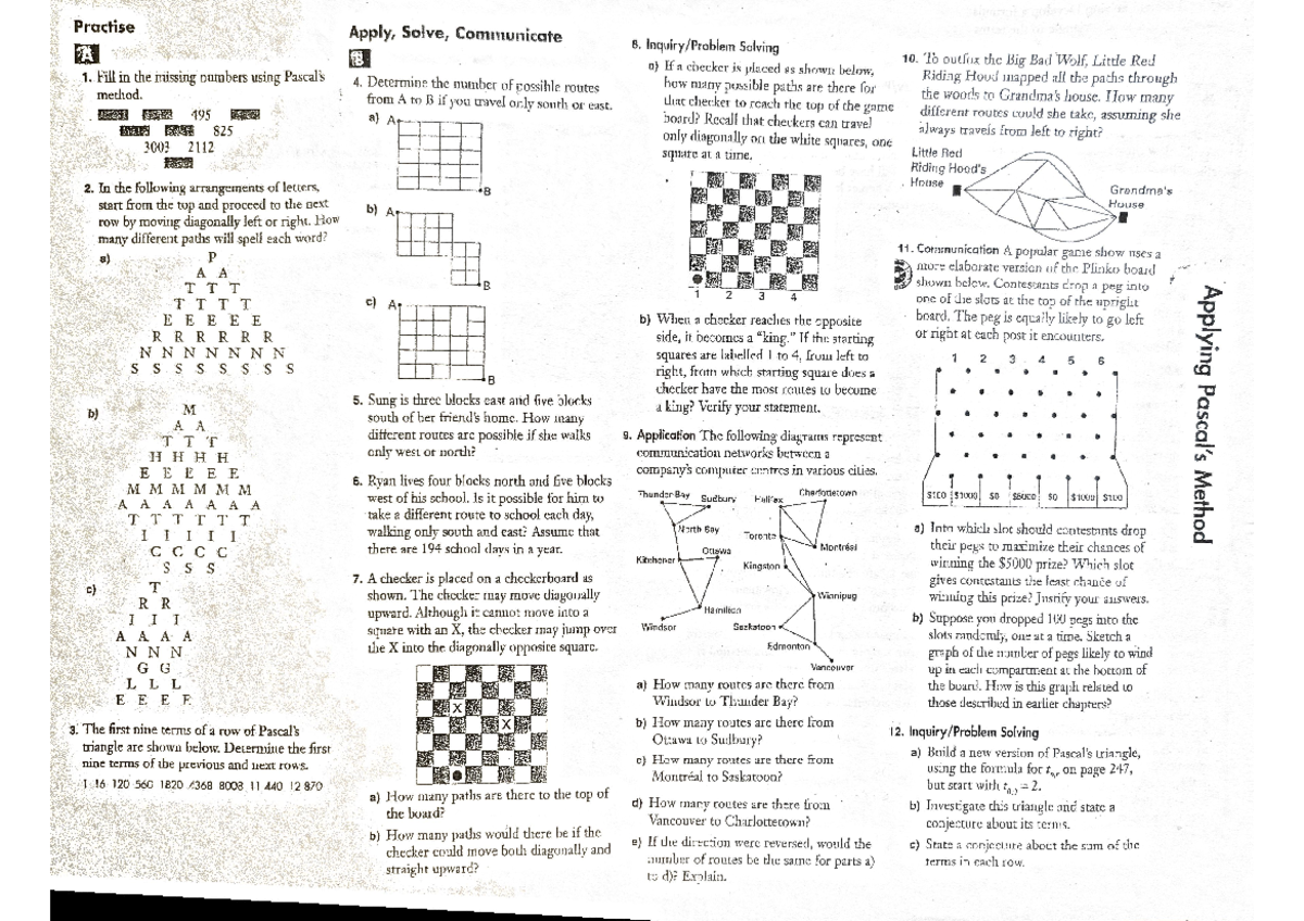 Pascal Worksheet - Studocu