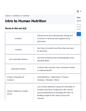 Diet Analysis Project - DIET ANALYSIS PROJECT Laetitia Jacques Broward ...