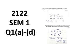 MA2006 Tutorial 8 Vector Calculus V1 - School of Mechanical and ...