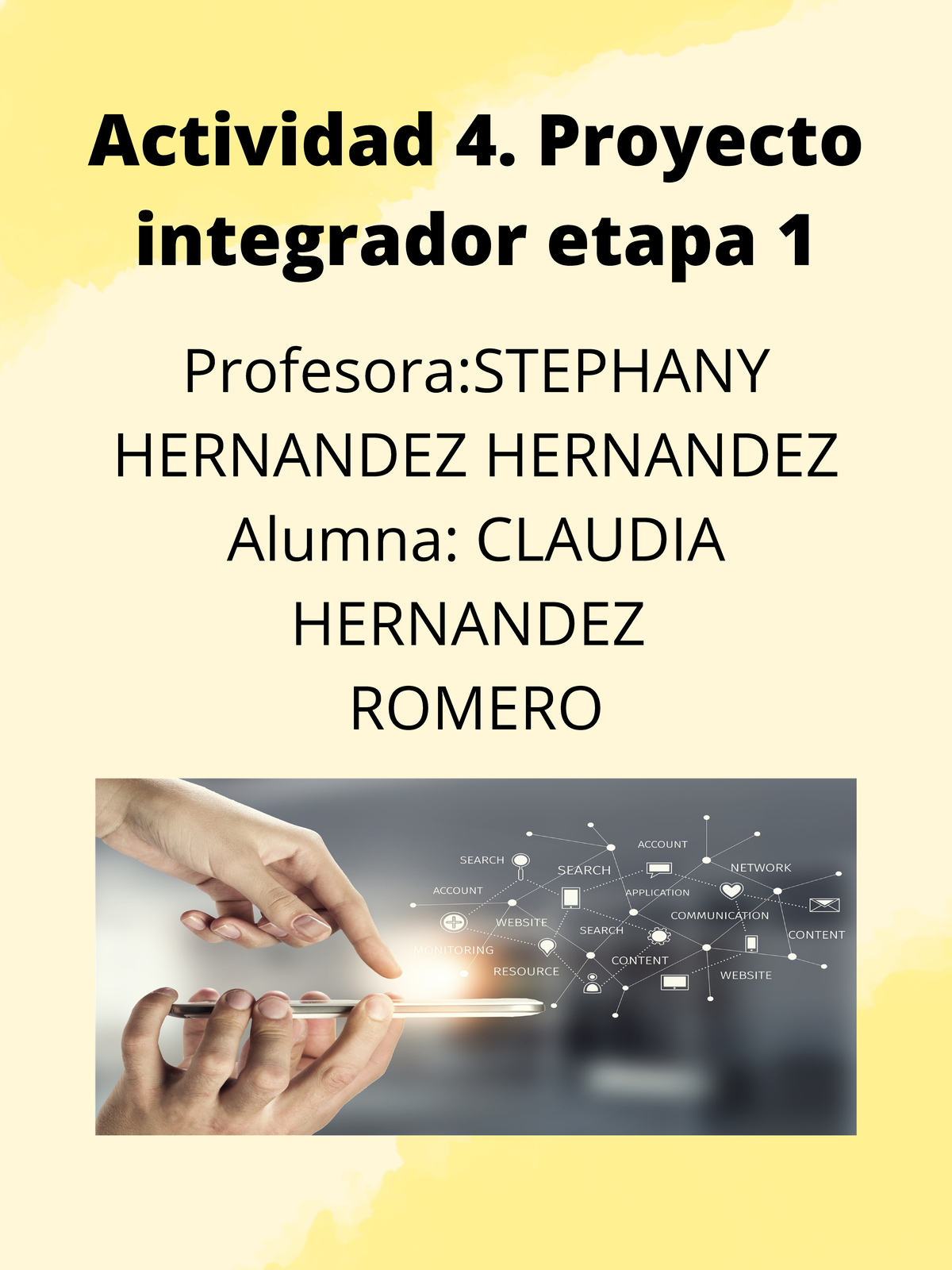 A#4 CHR pdf - Transformar para impactar - Actividad 4. Proyecto integrador etapa 1 - Studocu