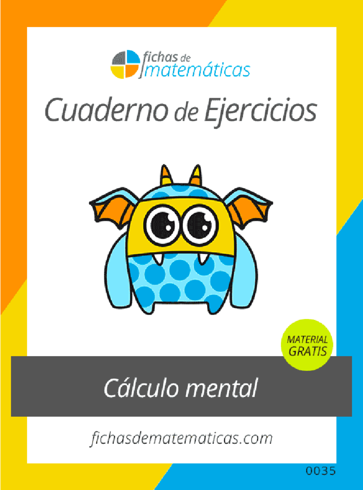 Cuaderno Moustros CON Ejercicios DE Calculo Mental PARA Planeacion ...