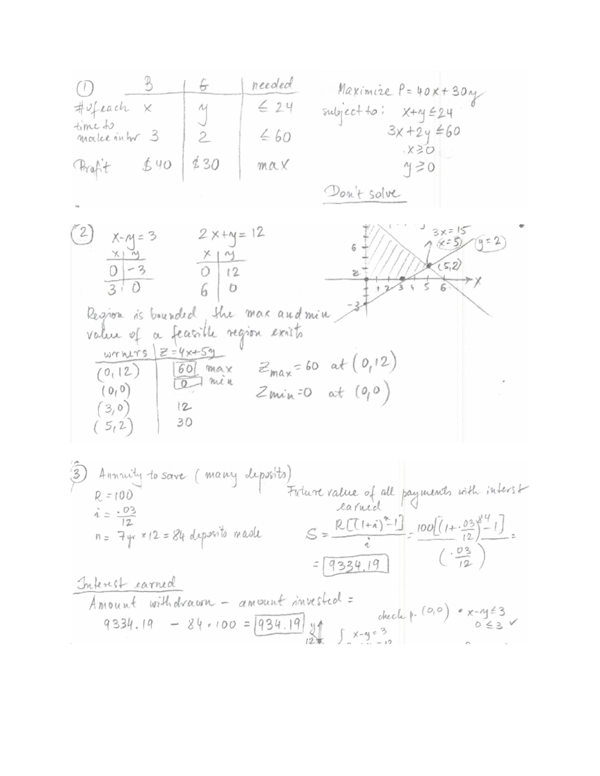 Math 1108 Final review - Answers - MATH 1108 - Studocu
