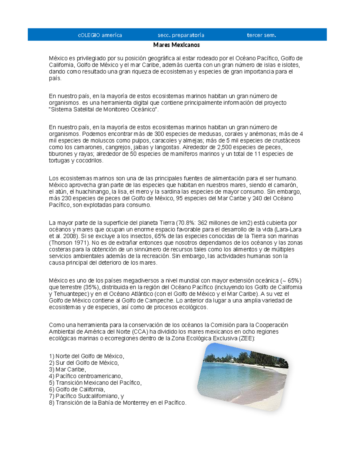 Mares Mexicanos - qkaka - Mares Mexicanos México es privilegiado por su ...