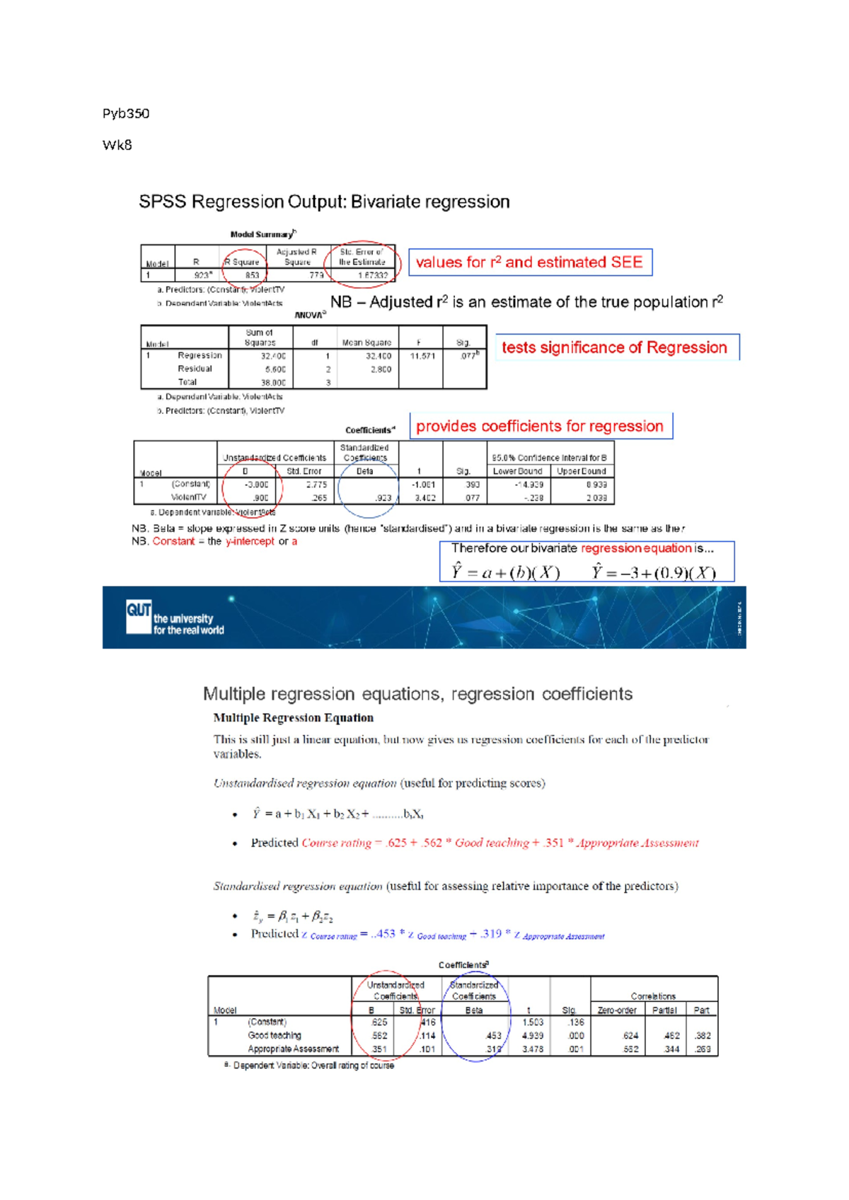 Study - PYB350 - Pyb Wk Wk Traditional approach - Studocu
