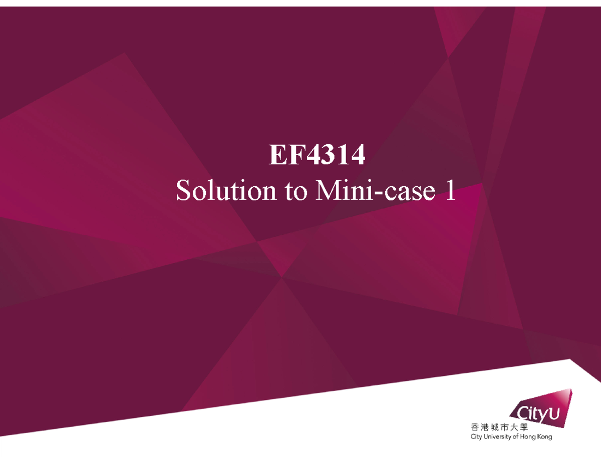 Solution to Mini-case 1 - EF Solution to Mini-case PepsiCo ଶ଴ଵଵ 4. ଶ଴ଵଵ ...