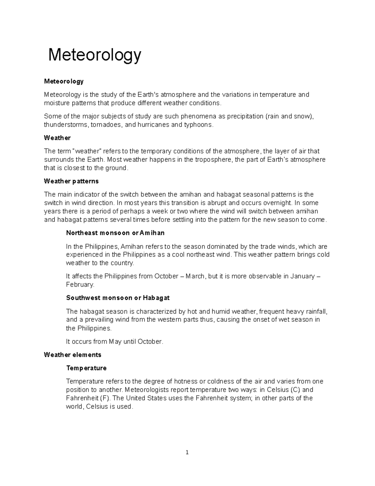 BEED22-Report-4 - Teaching Science in Elementary Grades - Meteorology ...