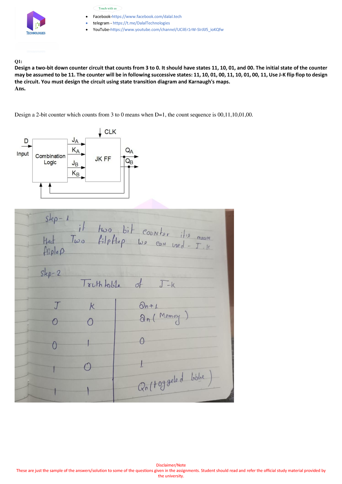 bcsl 022 , assignment helper,check all answer before writing - Disclaimer/Note These are just ...