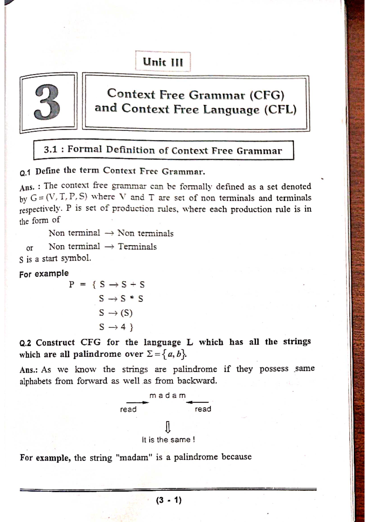 Toc easy solution - BE Computer Science - Studocu