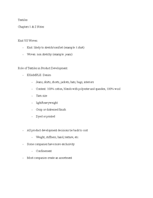 Textiles Notes Cotton - Textiles: Cotton: - GM Cotton - Physical ...