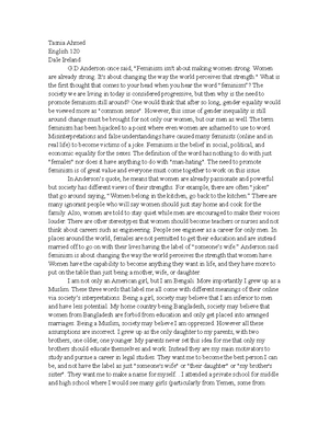 MLM Final - Nafisa Nujhat Professor Ben Janse Expository Writing 01/18 ...