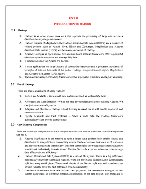 Introduction to Big Data - Challenges of Conventional Systems - UNIT 1 ...