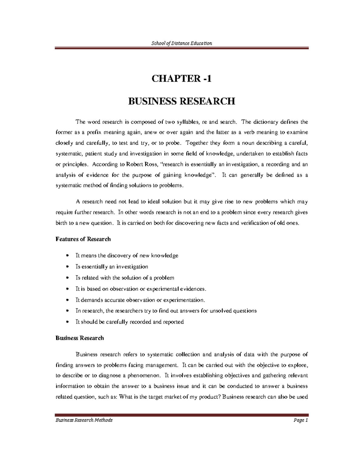 V Sem. - Business Research Methods-4-20 - CHAPTER - BUSINESS RESEARCH ...