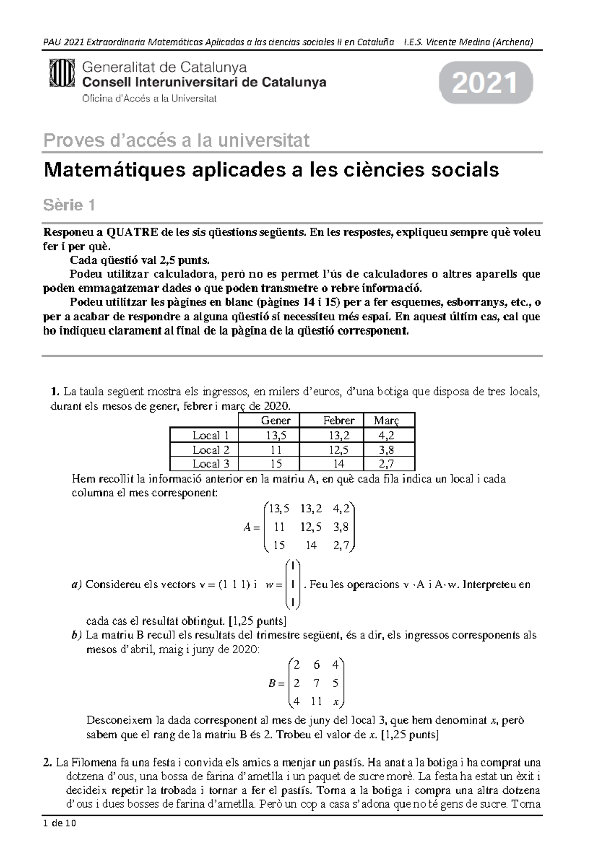2o Bach CCSS EBAU Cataluna 2021-Extraordinaria Resuelto Juan Antonio MG - Proves d’accés a la ...
