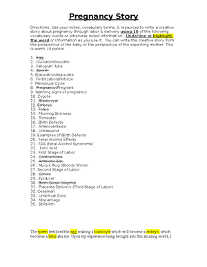 Third Trimester Note sheet - Inside pregnancy: Weeks 28 to 37 Welcome ...
