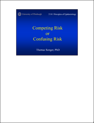 Slide Notes on Cross-Sectional Case-Control Study Designs - Analytical ...