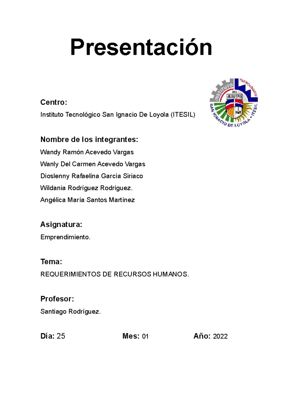 8 Empresa - Educacion - Presentación Centro: Instituto Tecnológico San ...