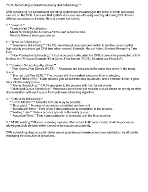 Operating system and it's functionality - Operating System and Its ...