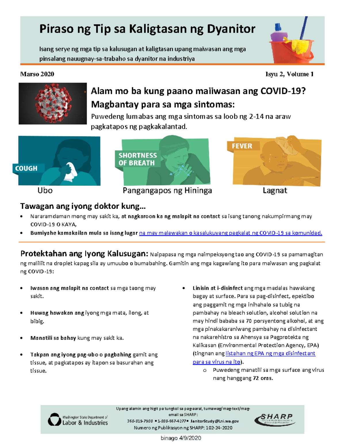 102 24 2020 Protect Yourself Tagalog - Upang a lamin ang higit pa t ...