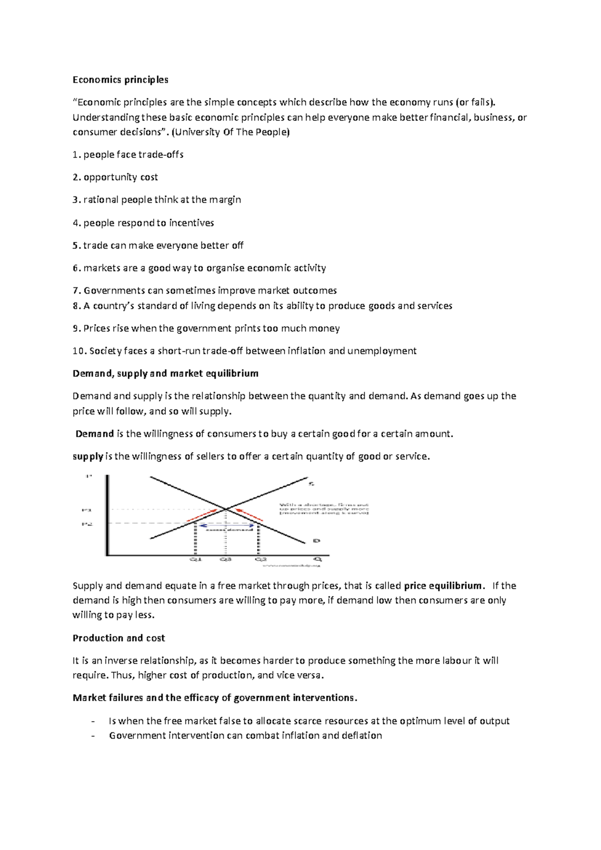 Economics principles - hi g - Economics principles “Economic principles ...