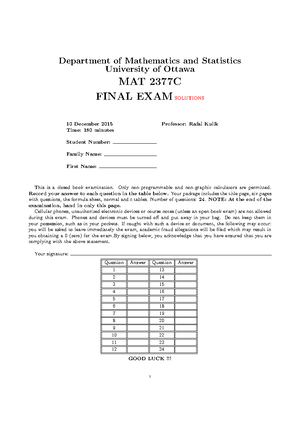 Mat2377-binomial - binomial slides - 428 Appendix A Statistical Tables and Proofs Table A ...