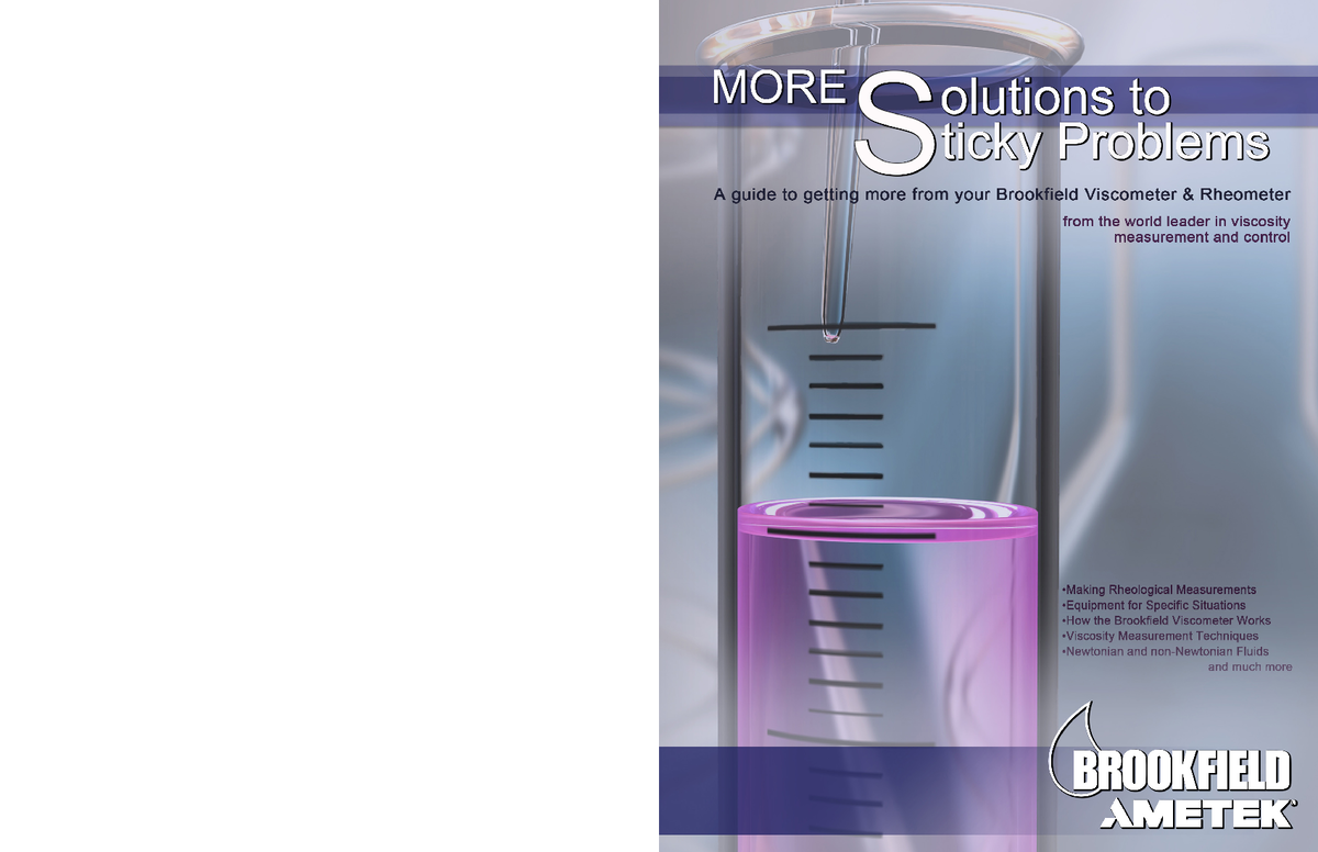 More solutions 2017 - Food technology - MORE SOLUTIONS TO STICKY ...