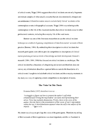 Perceptions OF Nurses, Their Colleagues AND Patients-1 - CHAPTER ONE SETTING THE SCENE: THE ...