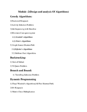 DSA sorting algorithm - Data Structures and Algorithms - Studocu