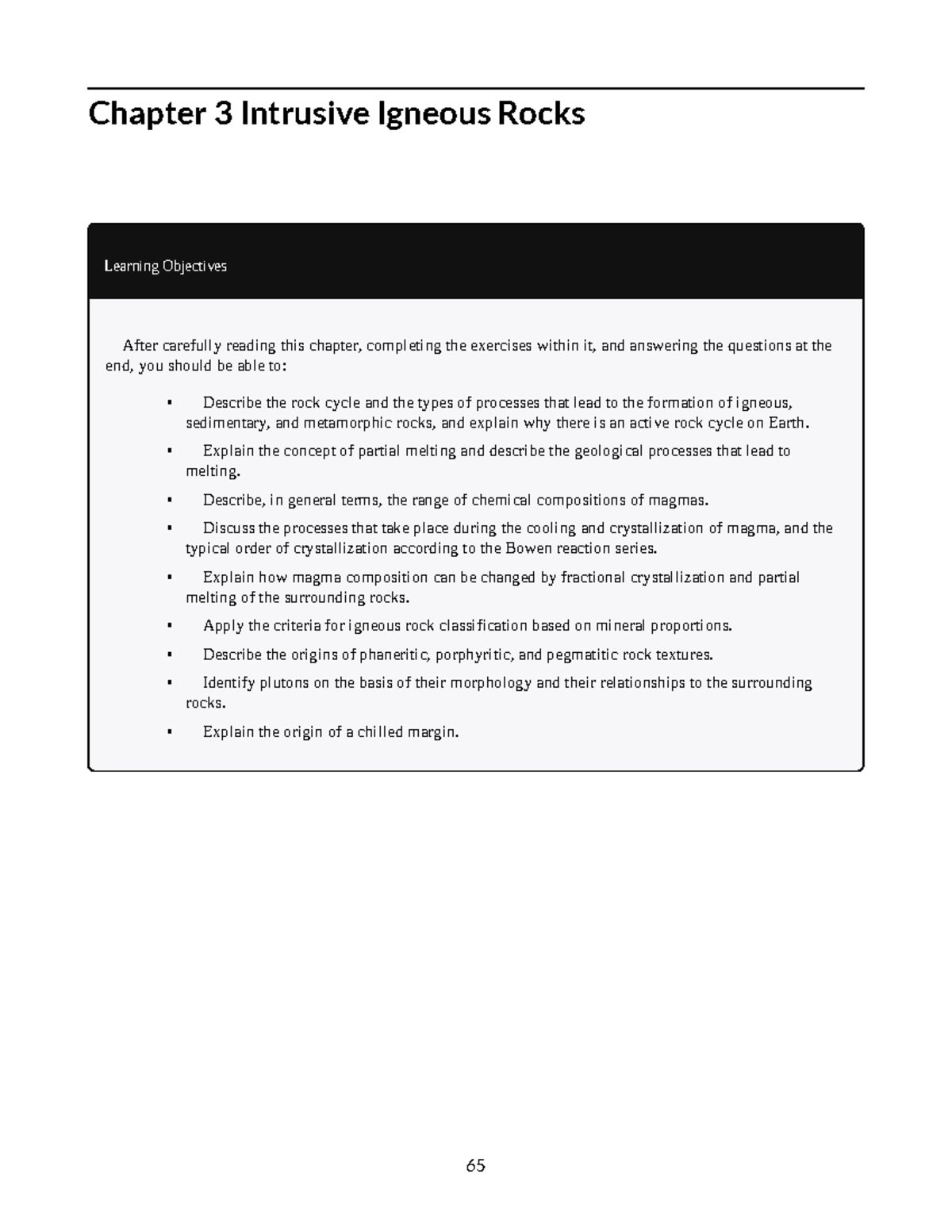 Physical Geology 2nd Edition Chapter 3 Intrusive Igneous Rocks ...