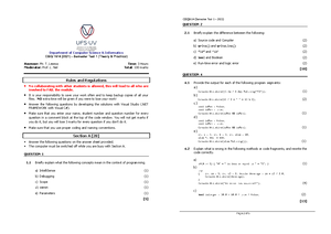 CSIS1664 Module Guide 2023 ver1 - CSIS1614 - UFS UV - Studocu