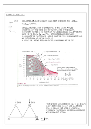 TUT 6 SOLN - tutorial - J M35 (1) M45 (5) J M13 (0) R1 (3) M12 (4) R1 (3) 3KN 5KN R5 (4 ...