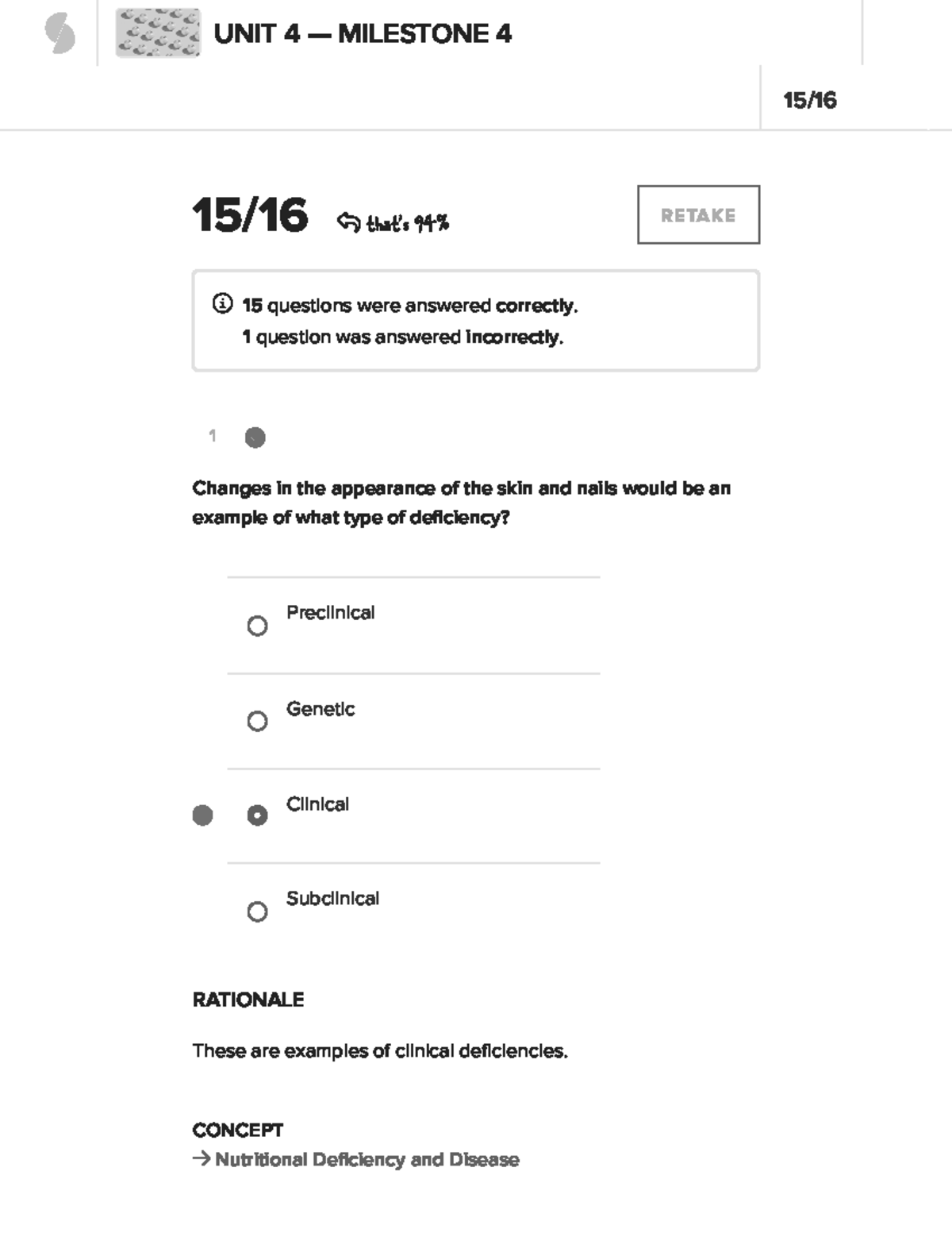 Sophia intro nutrition unit 4 milestone 4 - ####### ####### - Studocu