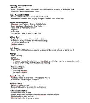 Lecture Notes Pre-Midterm - MU 310 - Studocu