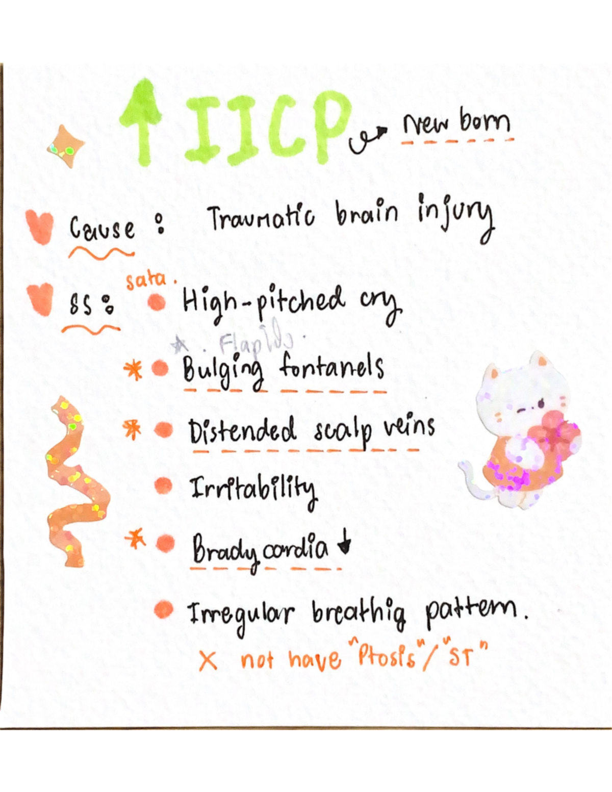 Adult Neuro By Air - Notes for nclex - sara Bulging fontanels Distended ...