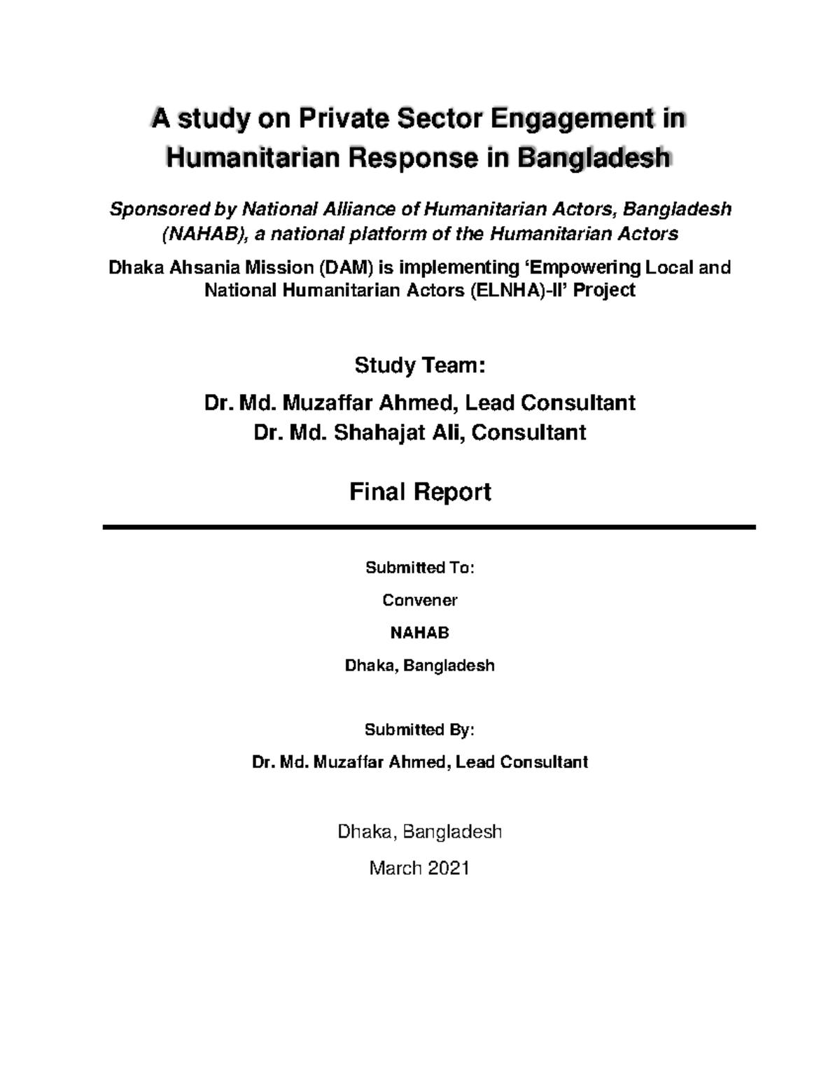 Final-Report Private-sector-study Nahab chap - Sponsored by National ...