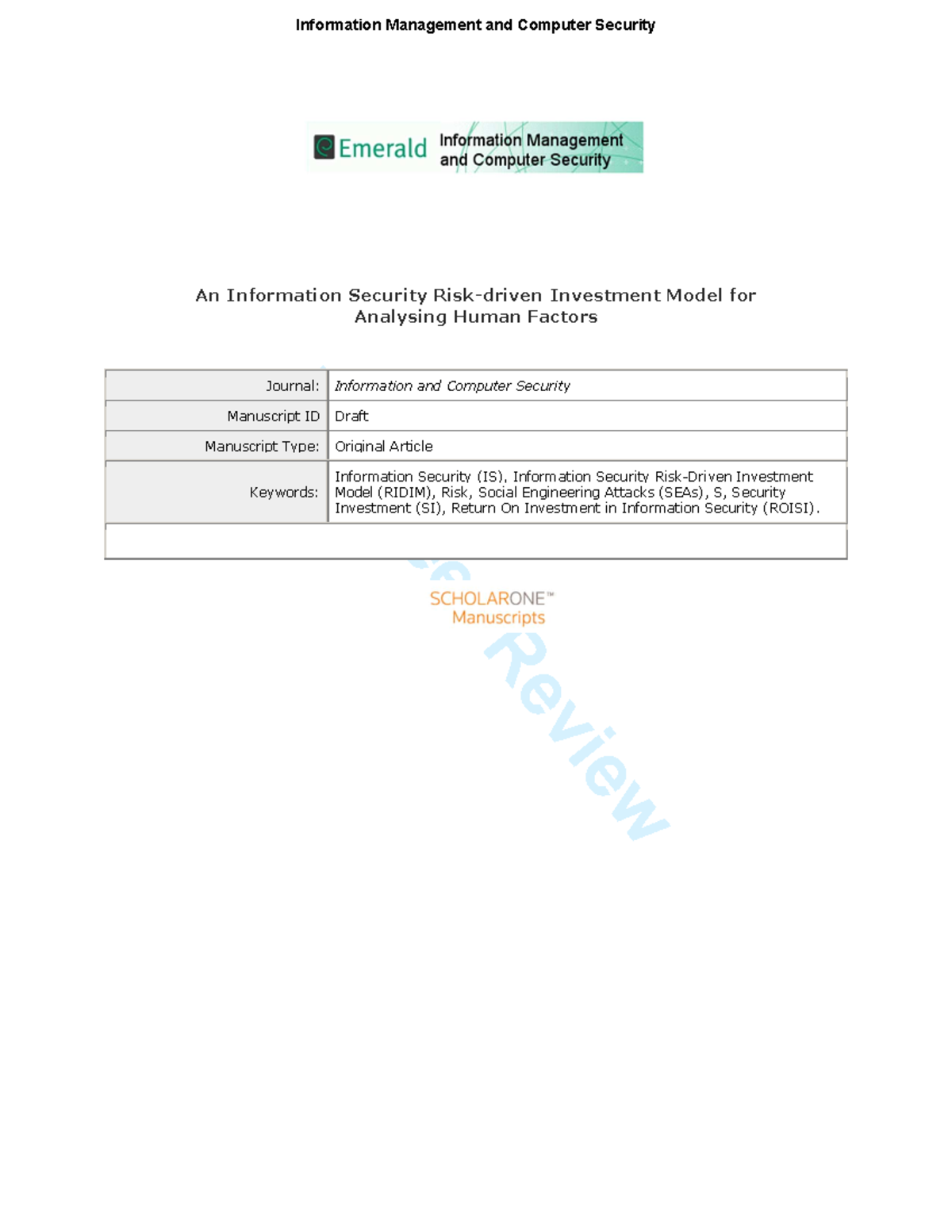 Paper 2 - project management - For Peer Review - Studocu