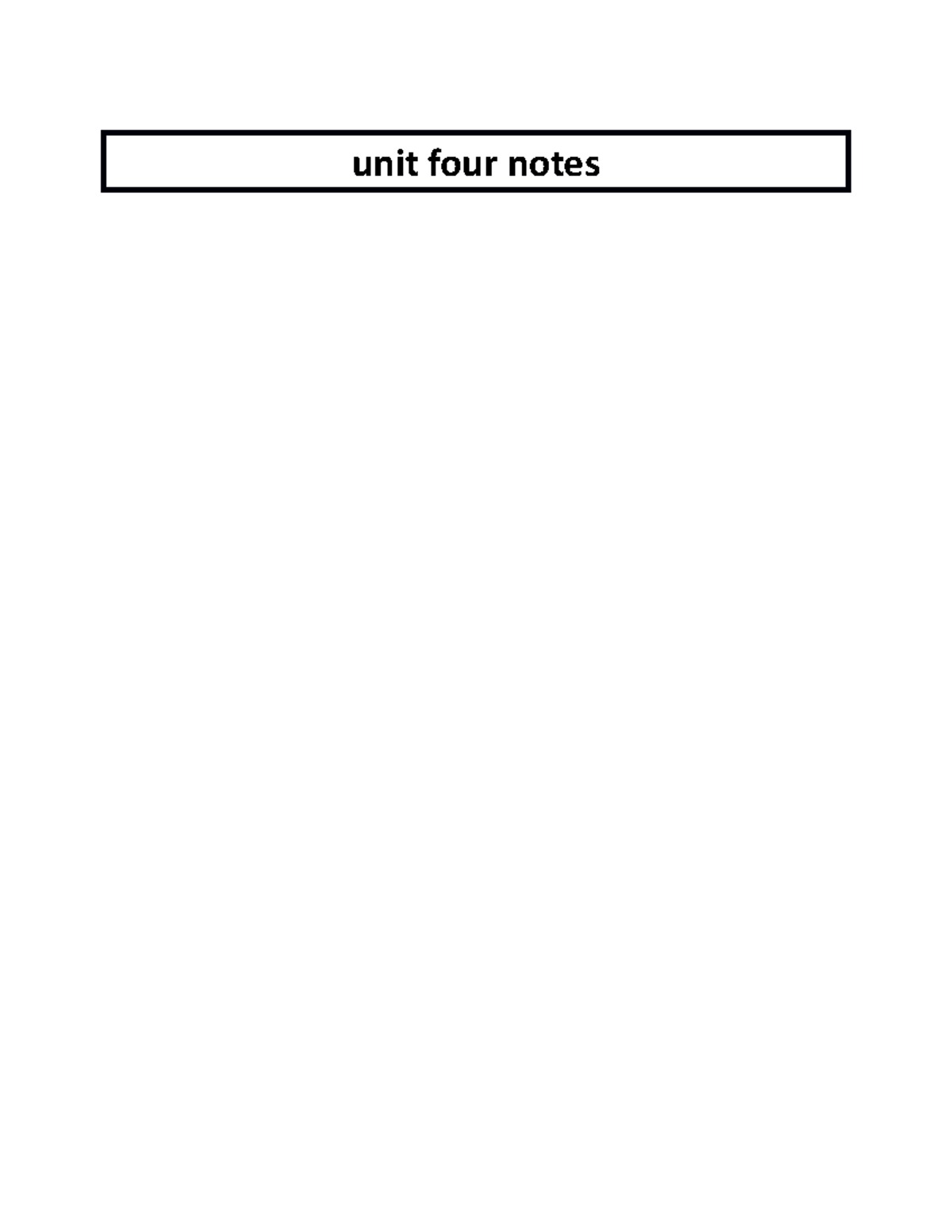 unit 4 - scotus - unit four notes class notes major civil liberties ...