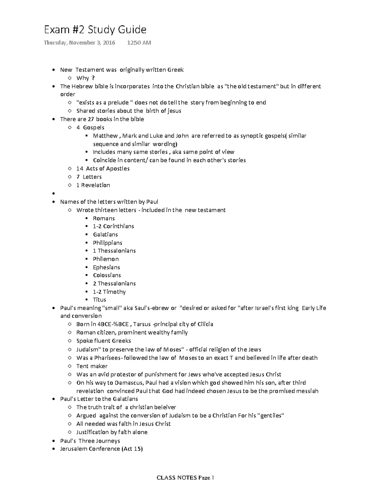 Exam Two- Study Guide - Warning: TT: undefined function: 32 Warning: TT: undefined function: 32 ...