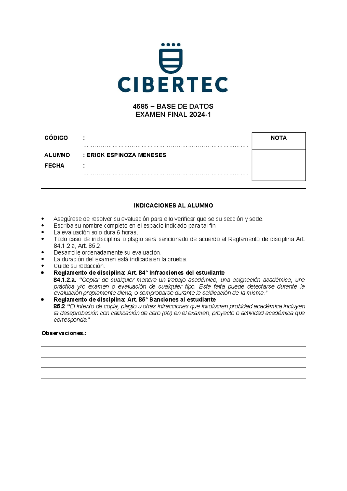 4685 Base de Datos T2WN 00 EF Ape Paterno Ape Materno Nombres - 4685 ...