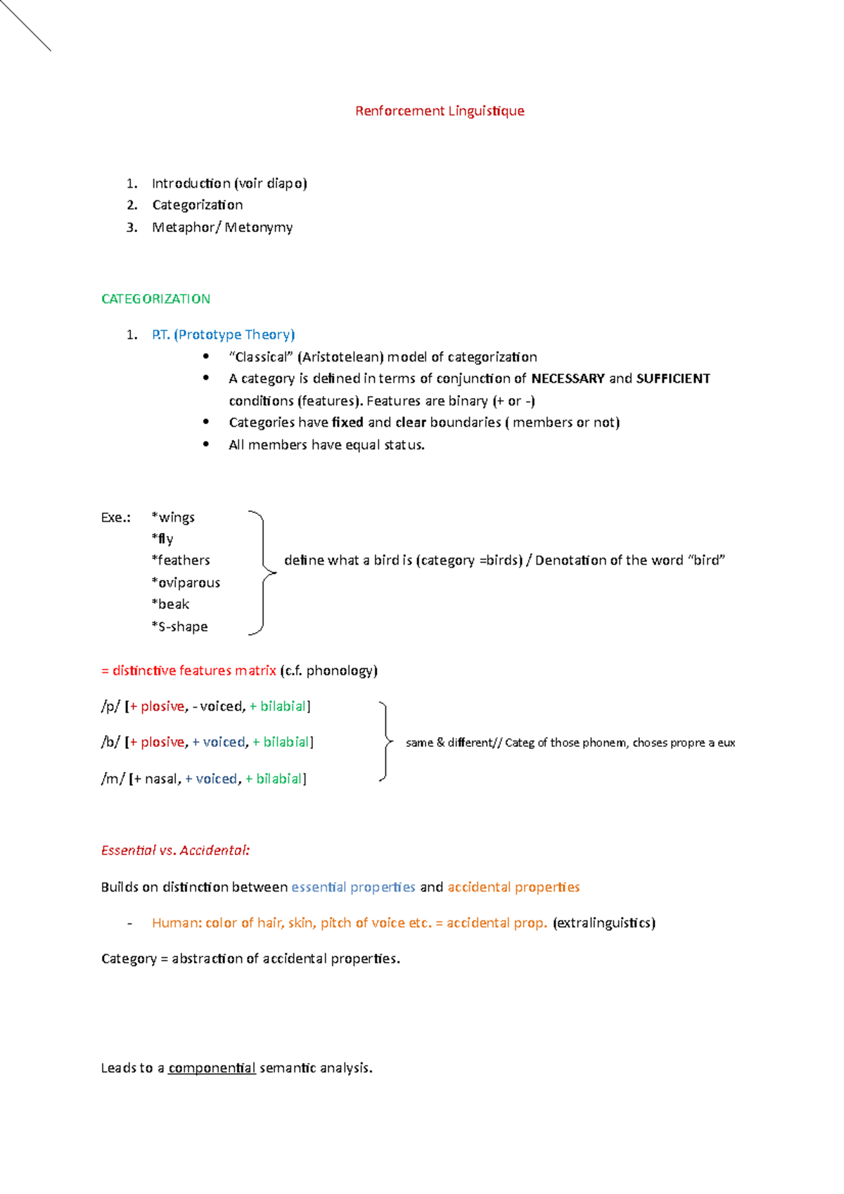 Renforcement Linguistique cours LLCE ANGLAIS L2 - Renforcement ...