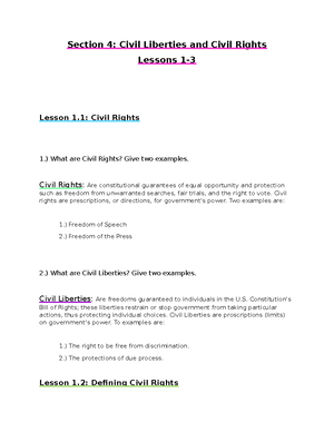 C963 Section 3 lessons 4 thru 7 - Lesson 4: The Electoral College ...