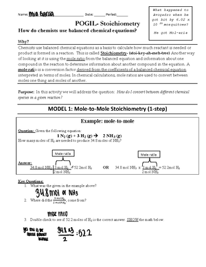 AP Chemistry - Advanced Placement - Studocu