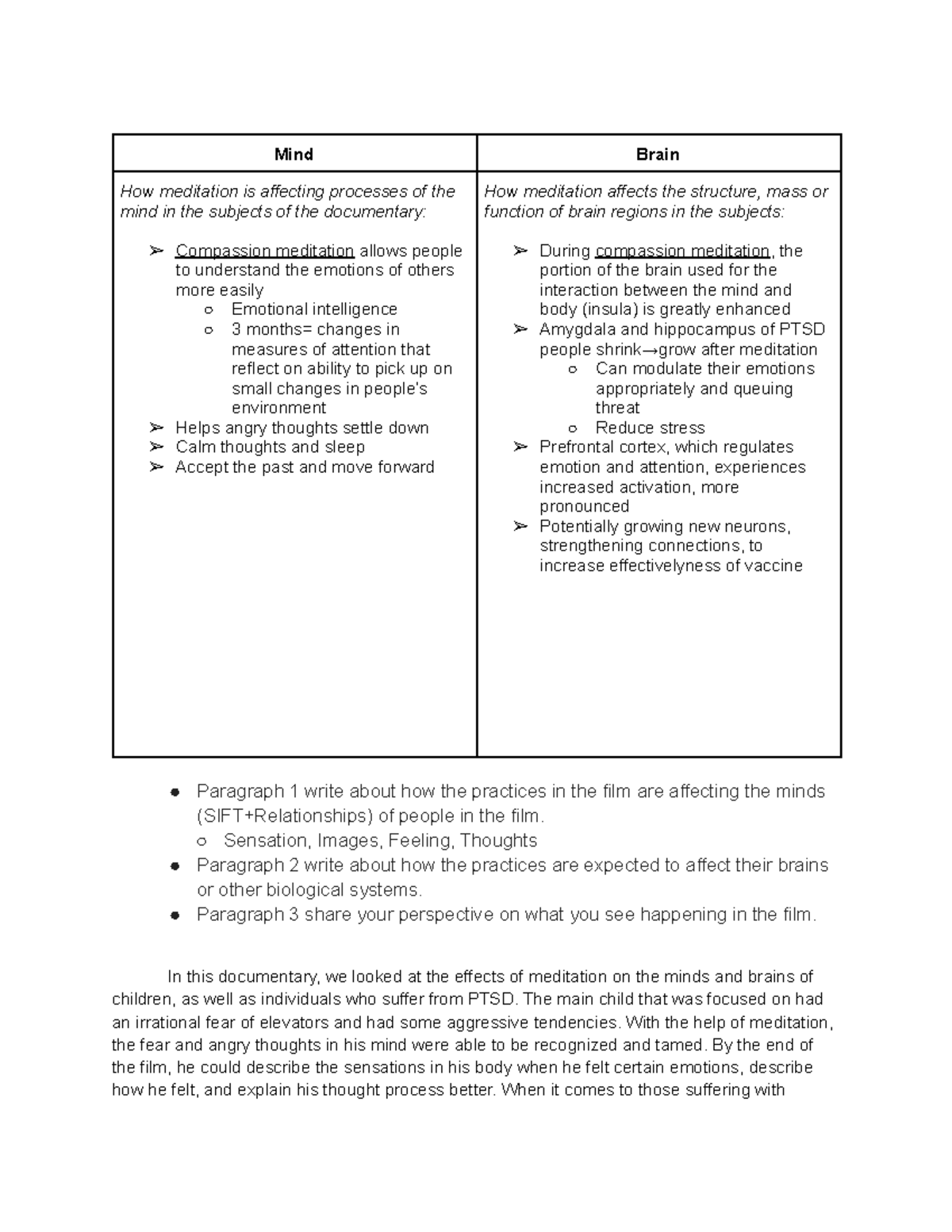 Free the Mind_2 - Mind Brain How meditation is affecting processes of ...