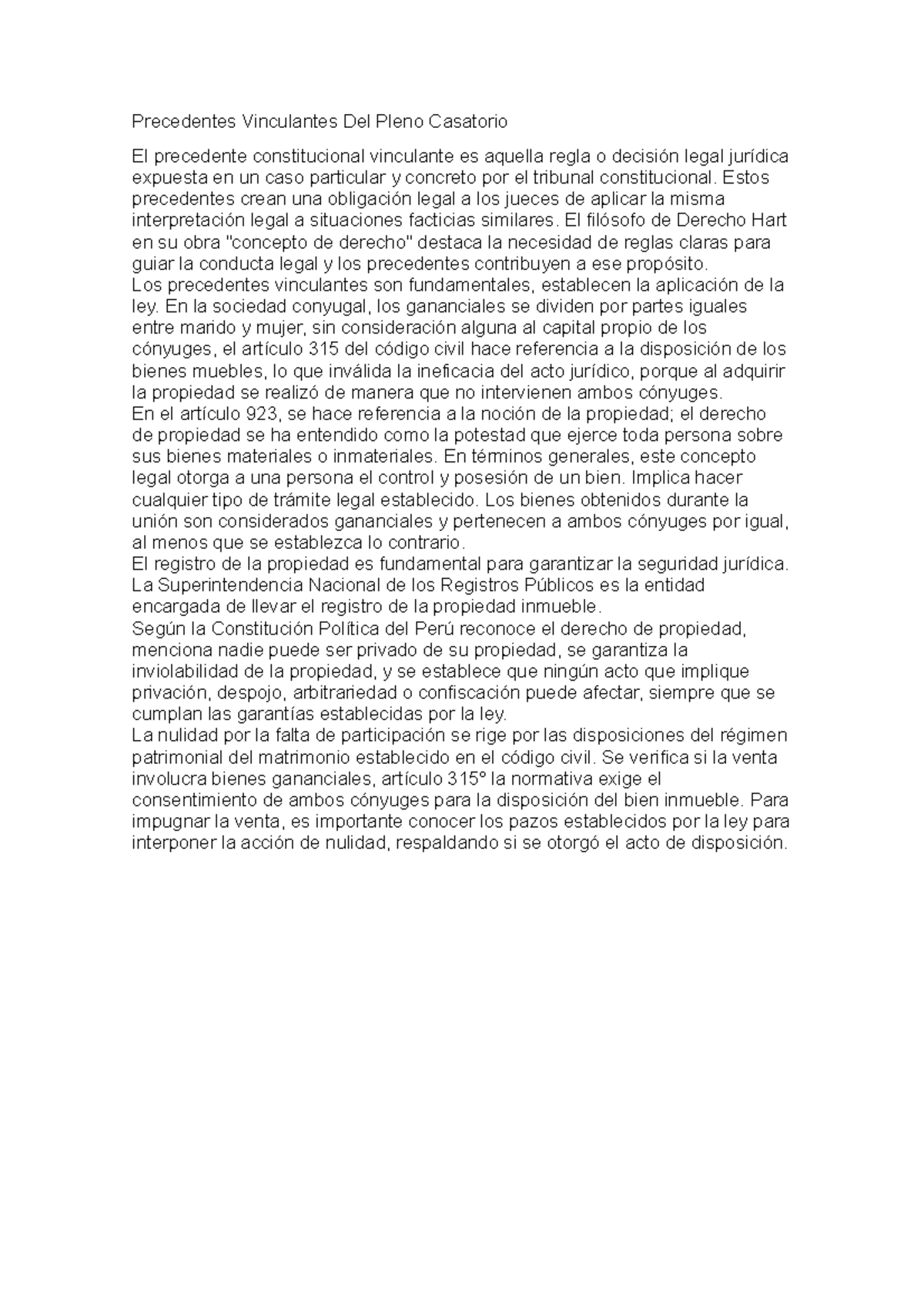 111111 - para el examen final del castorio de junin - Precedentes ...