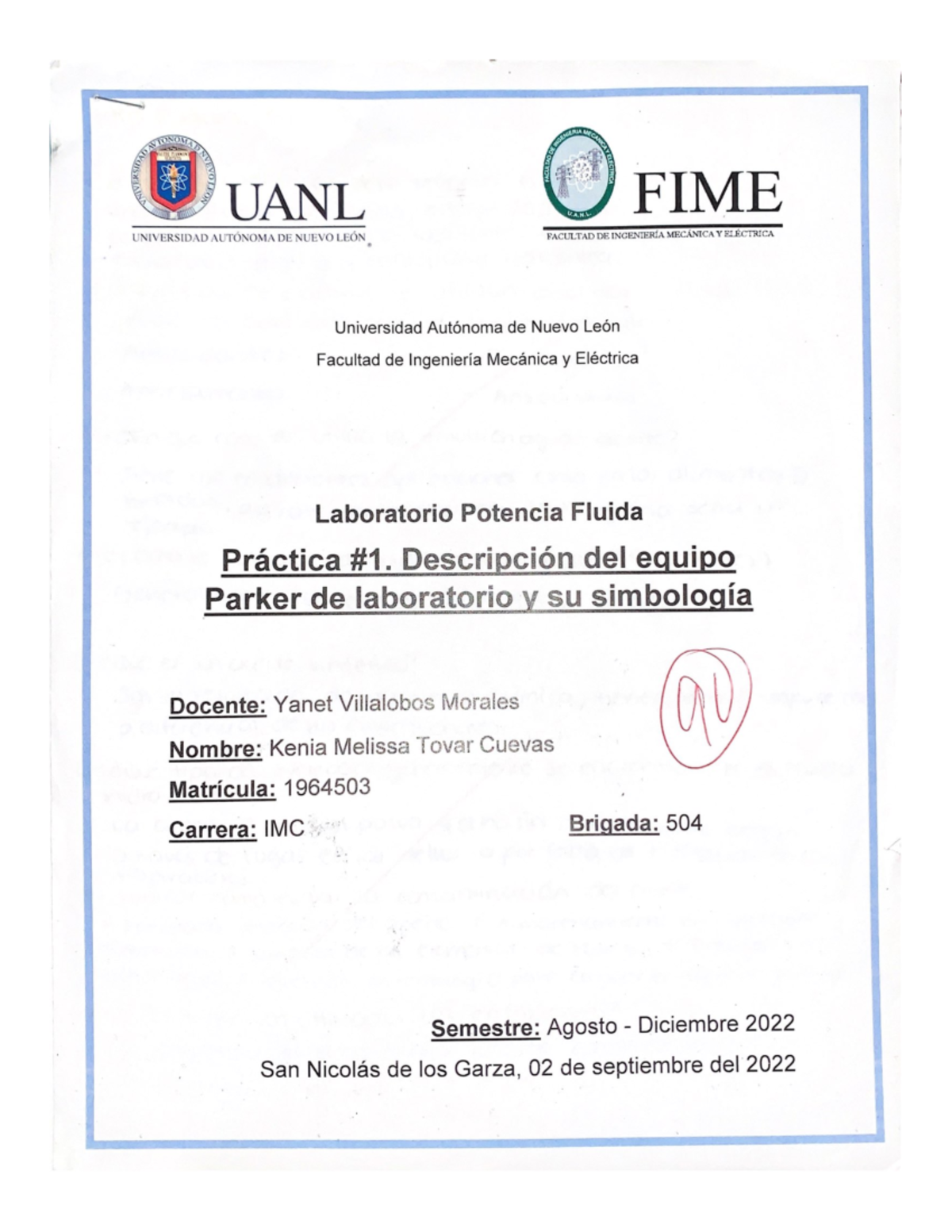 4 - Práctica 4 Lab Potencia Fluida - Potencia Fluida Y Laboratorio - Studocu