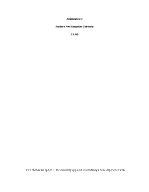Module Four Assignment - 4-4 Assignment: UI Design Alex Whitmore CS-360: Mobile Architecture ...