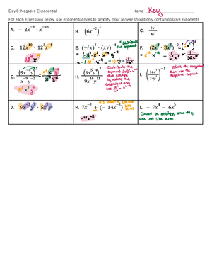 Day 4 HW - Math - Day 4: Exponential Decay Name ...