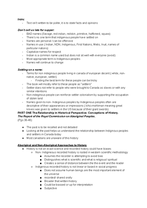 Final INDG 1010 Course Outline - 1 CARLETON UNIVERSITY SCHOOL OF ...